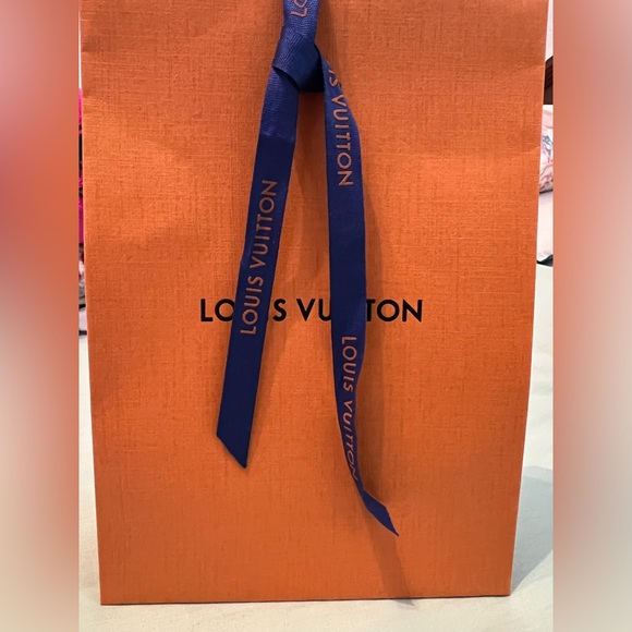 Louis Vuitton | Bags | Louis Vuitton Gift Bag With Lv Ribbon | Poshmark